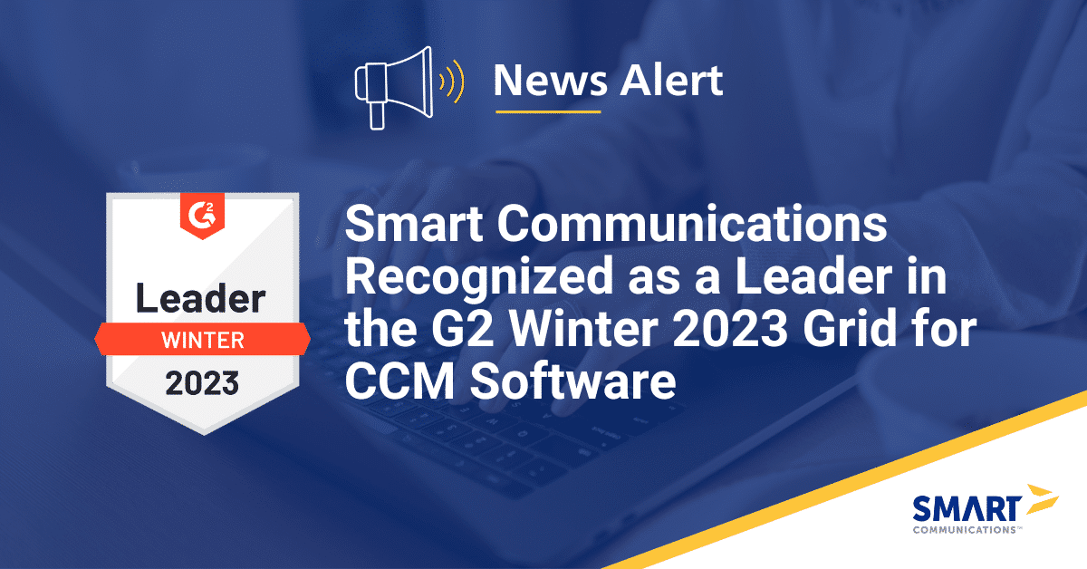 G2 Grid® for Customer Communications Management | Smart Communications