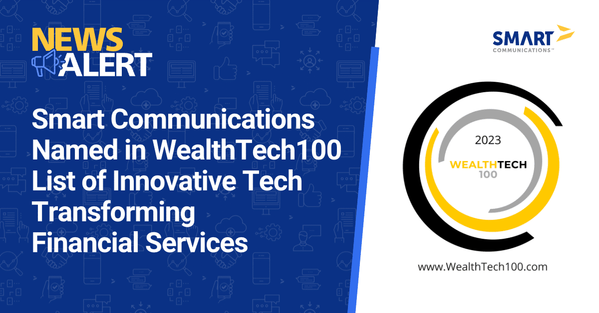 WealthTech100 List | Smart Communications