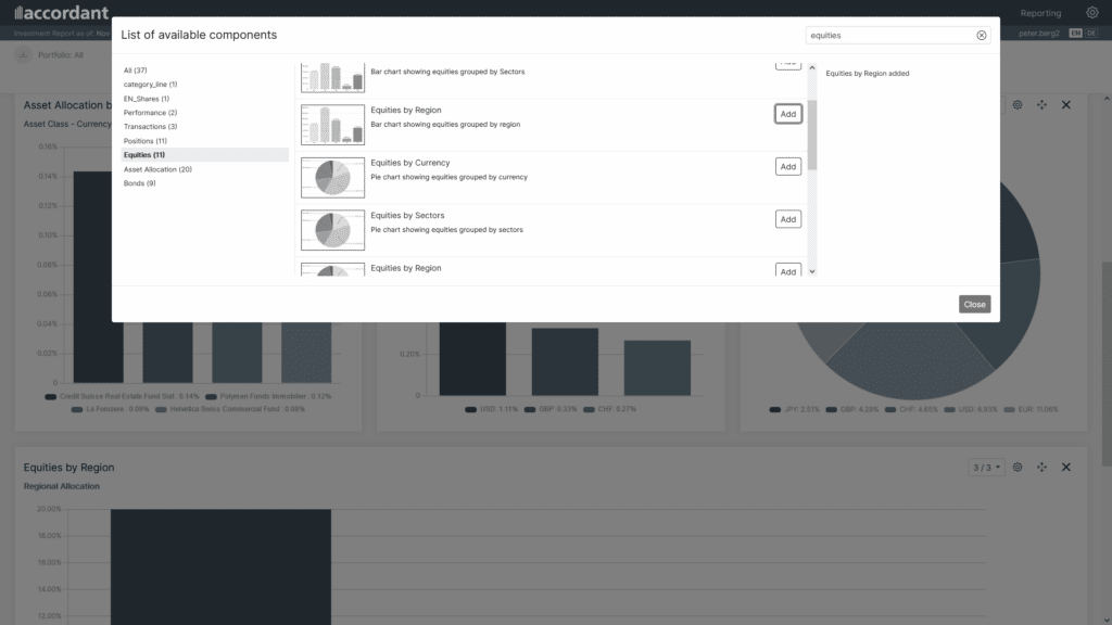 Interactive Client Reporting Solution