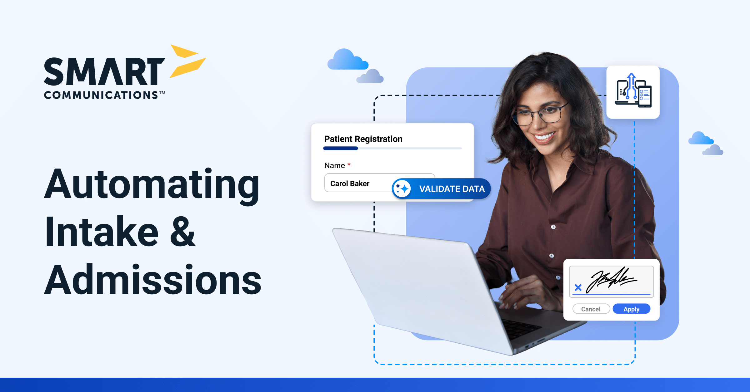 Digitize Patient Access & Automate Front End RCM | SmartIQ
